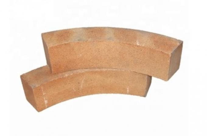 Standard Size Curved Fire Brick Fireclay Refractory Brick Heat Resistant